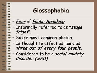 Fear Of Public Speaking | PPT