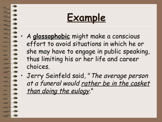 Fear Of Public Speaking | PPT