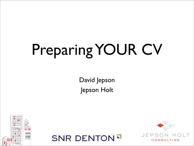 Preparing a cv | PDF