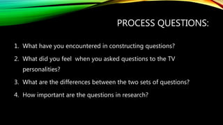 Preparing and implementing research instruments | PPTX