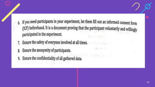 Preparing and implementing research instruments with Activities | PPTX