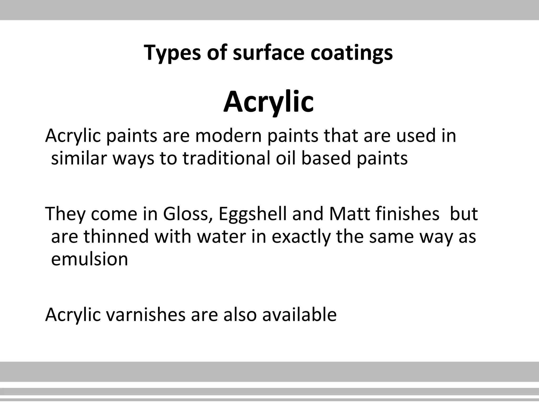 Preparing and painting surfaces | PPT