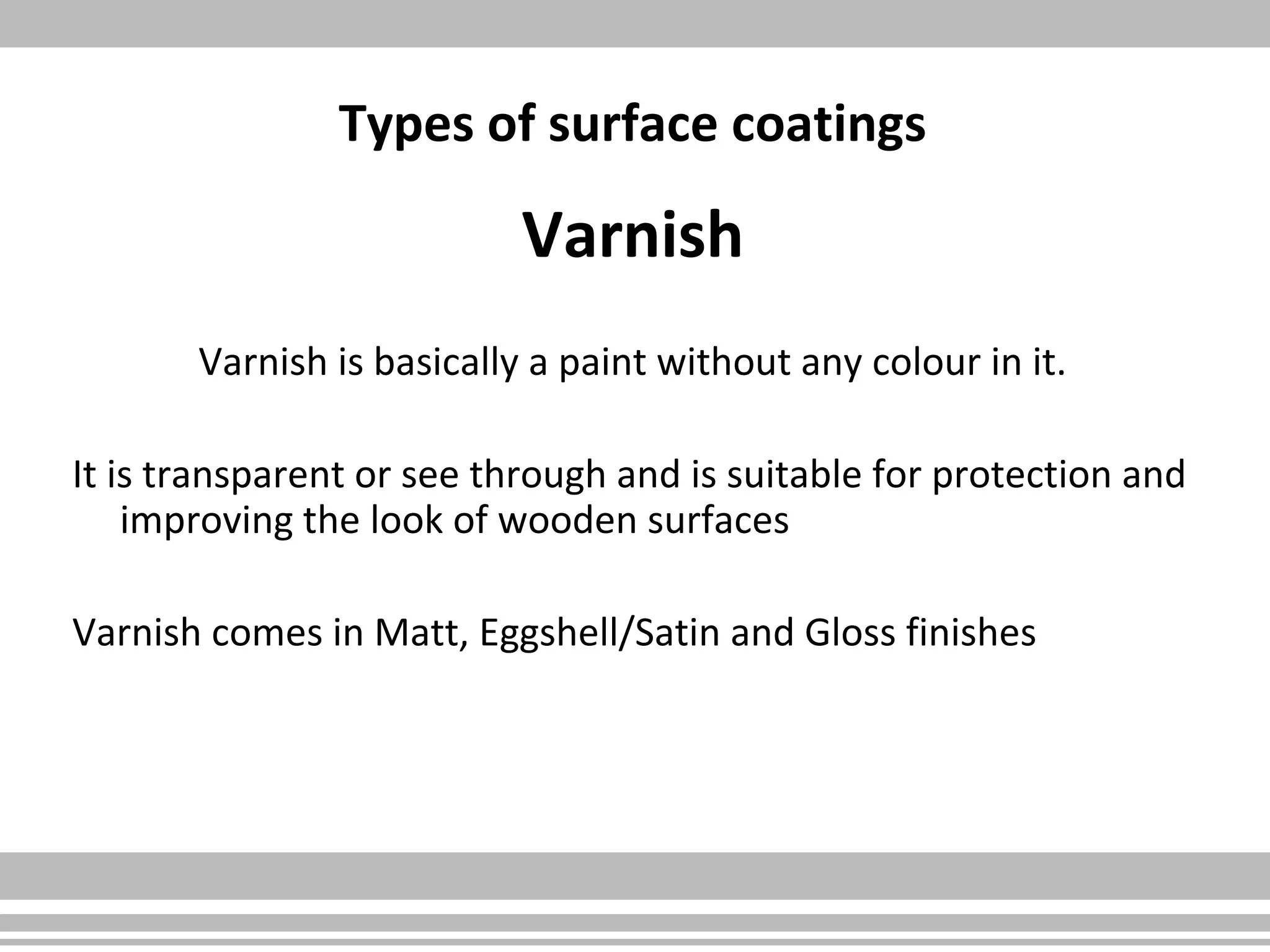 Preparing and painting surfaces | PPT