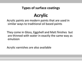 Preparing and painting surfaces | PPT
