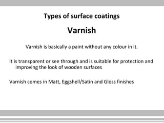 Preparing and painting surfaces | PPT