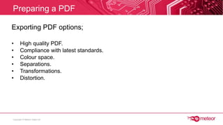 Preparing a PDF for Packaging | PPT