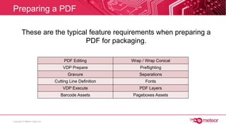 Preparing a PDF for Packaging | PPT