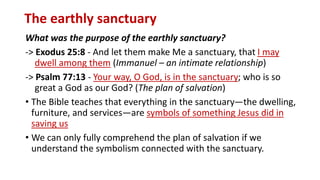 A study on Christ's work in the Sanctuary | PPTX