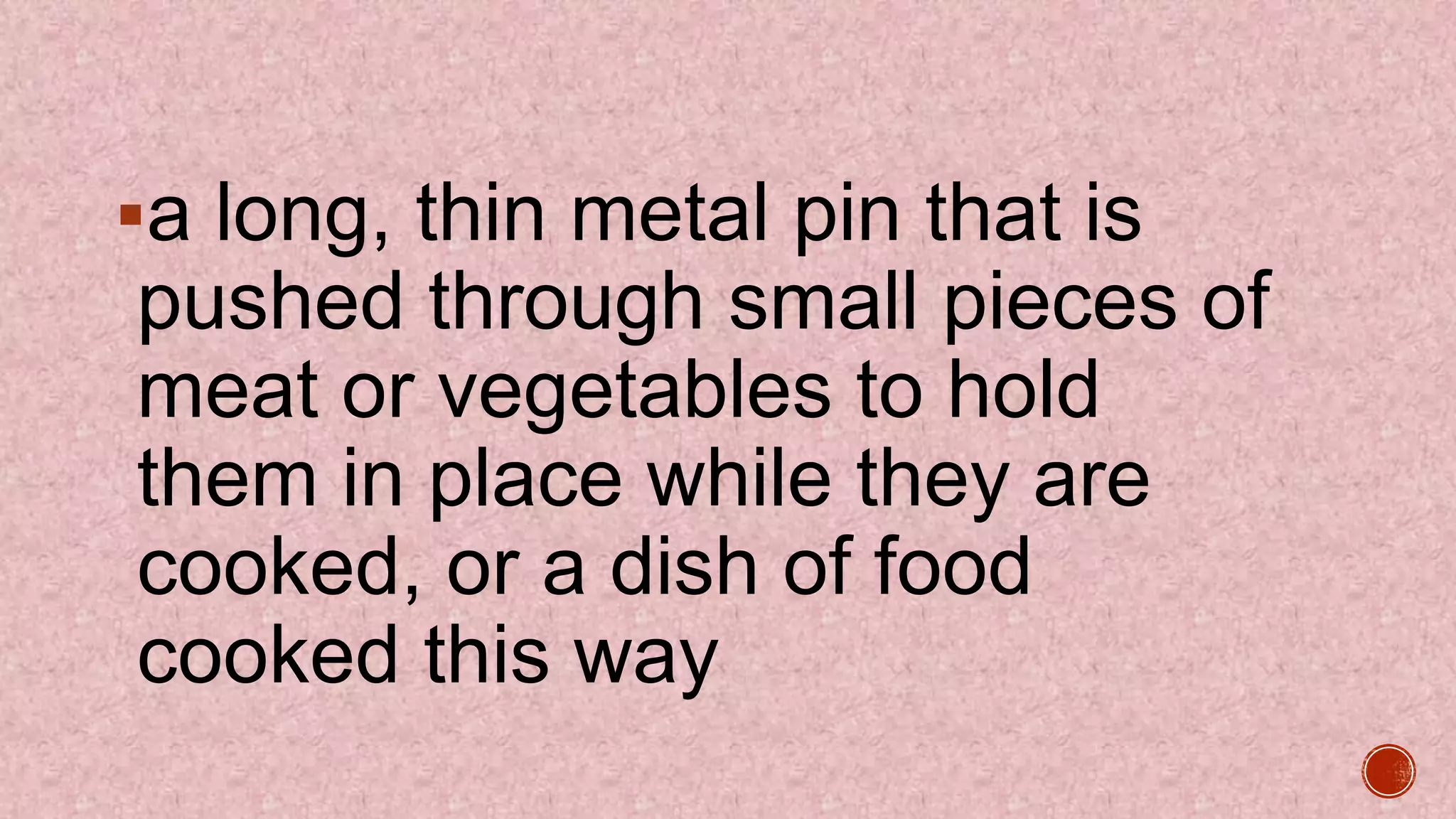 Preparing appetizers | PPTX