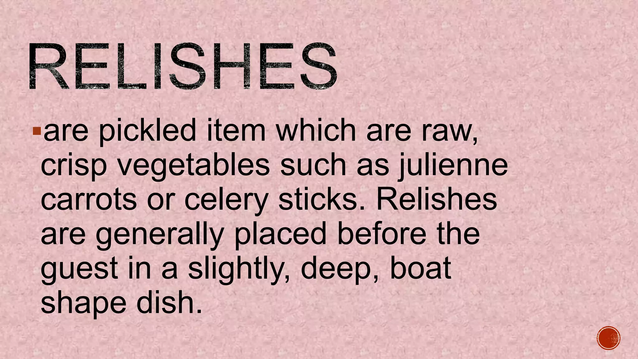 Preparing appetizers | PPTX