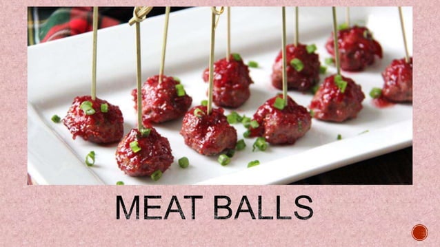 Preparing appetizers | PPTX | Healthy Cooking and Eating | Food & Drink