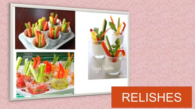 Preparing appetizers | PPTX | Healthy Cooking and Eating | Food & Drink