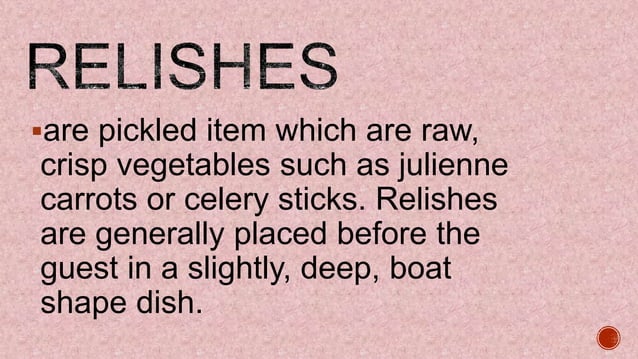 Preparing appetizers | PPTX | Healthy Cooking and Eating | Food & Drink