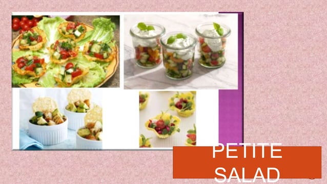 Preparing appetizers | PPTX | Healthy Cooking and Eating | Food & Drink