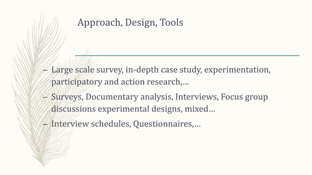 Preparing a research proposal | PPTX