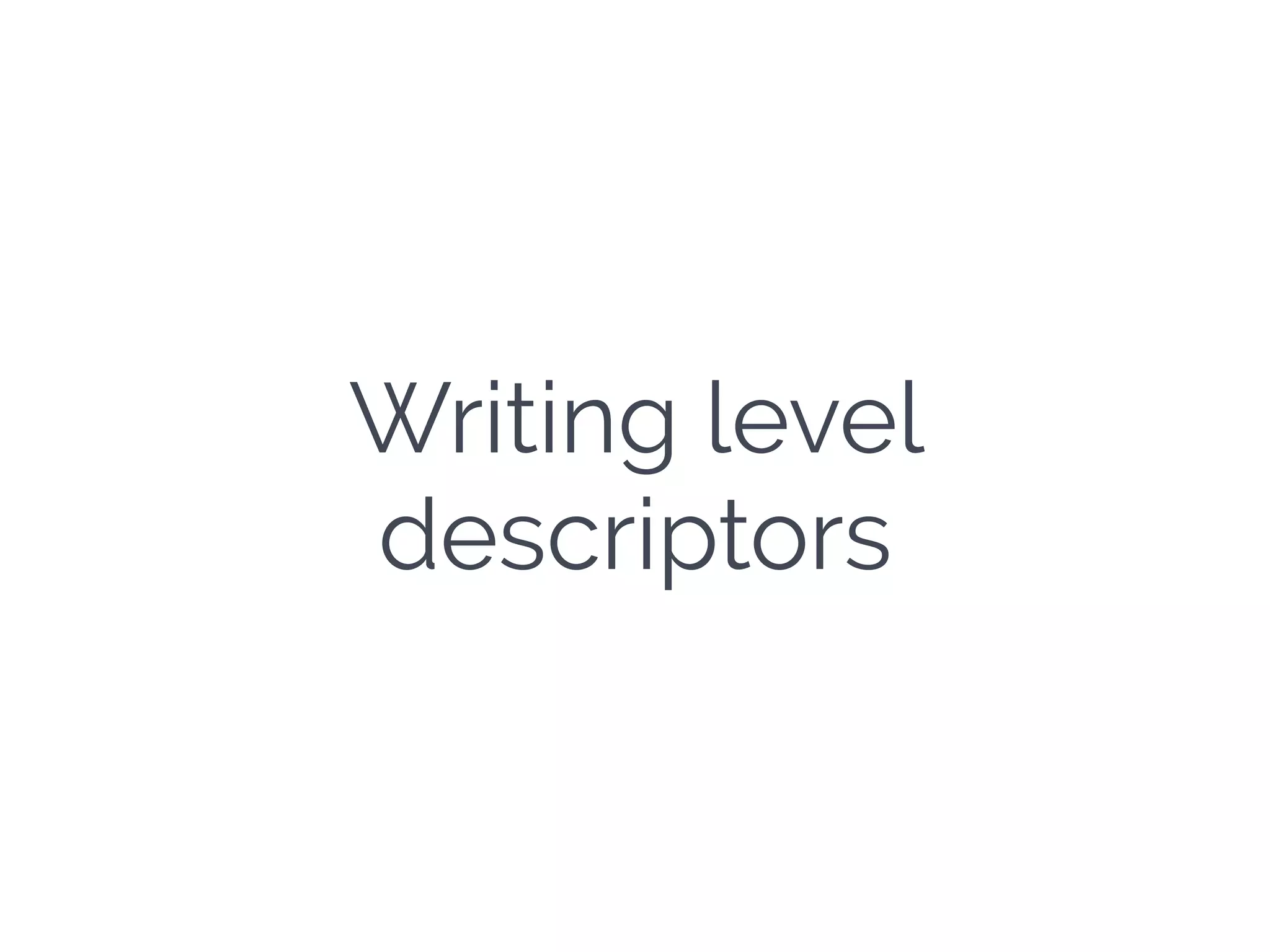 Preparing a rubric | PDF