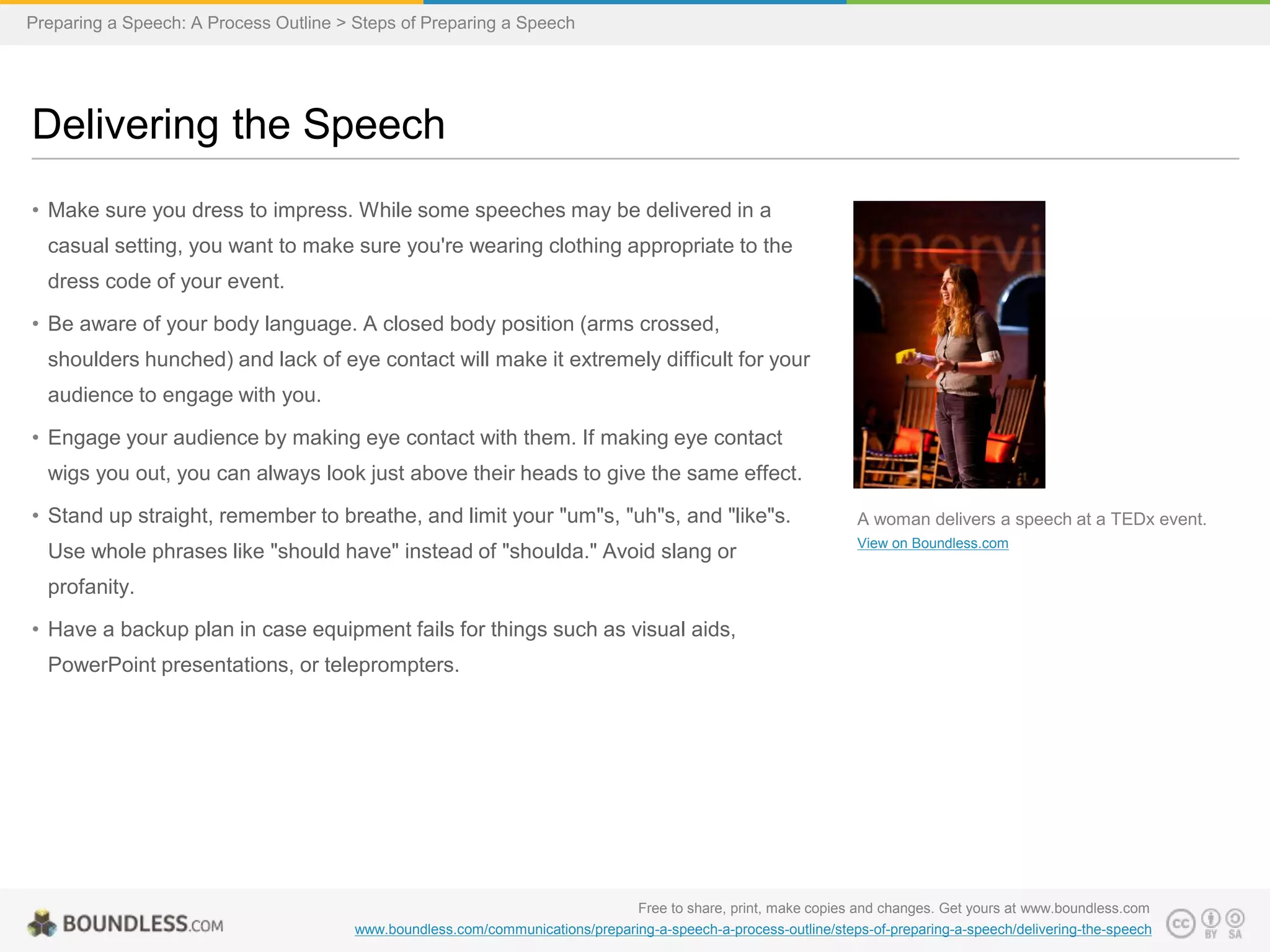 Preparing a Speech: Outline | PPTX