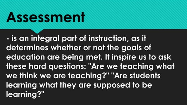 Assessment and TOS Making | PDF | Standardized Testing | Educational ...