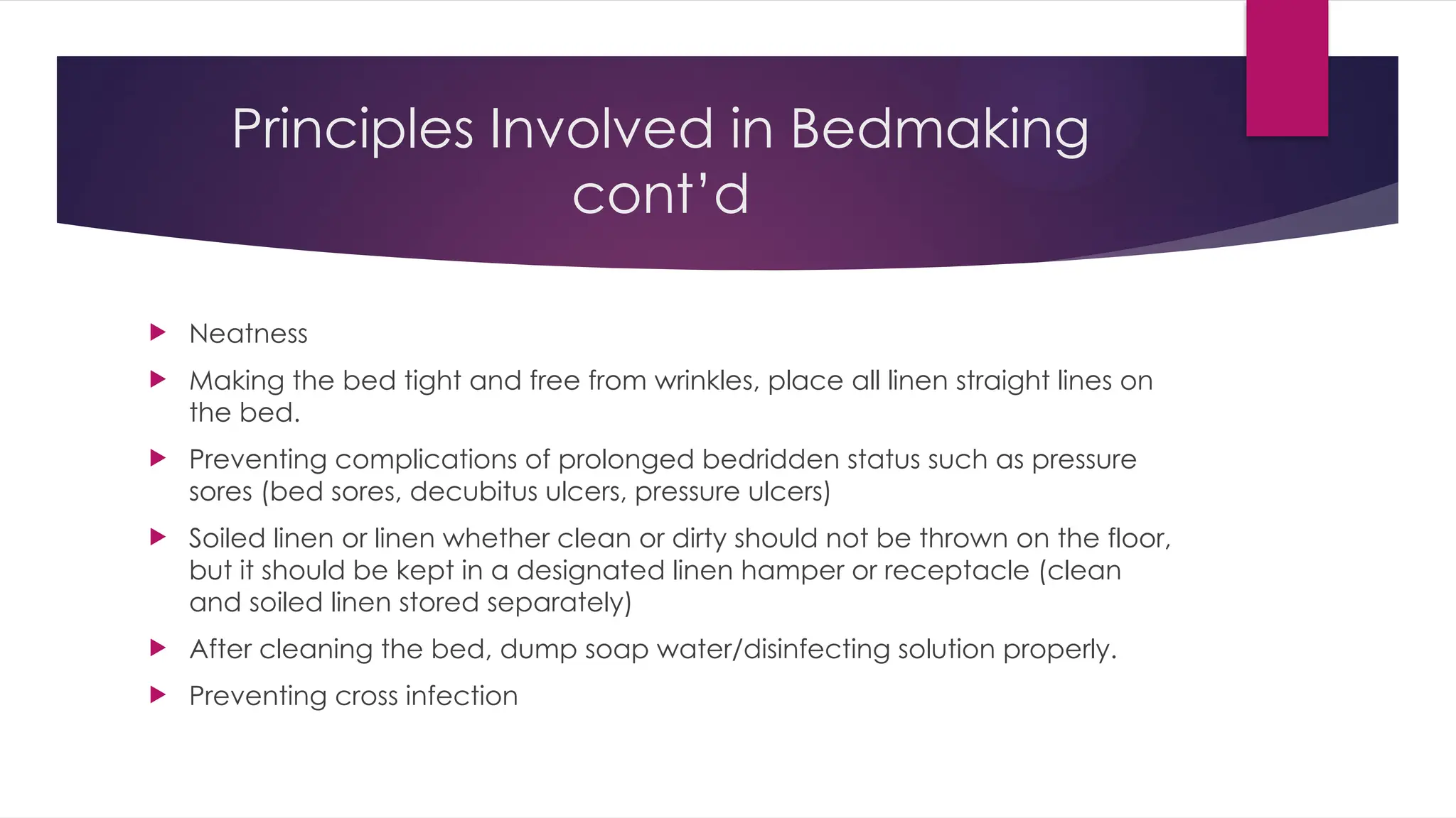 Preparing Bed for Occupancy.pptx to help CNAs | PPTX