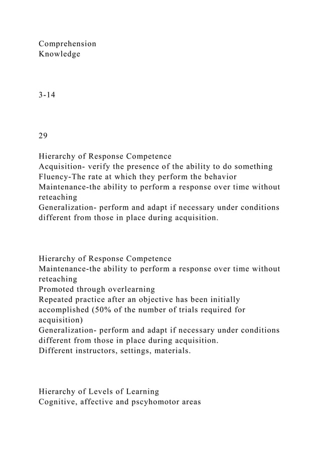 Preparing Behavioral ObjectivesChapter 3Do Now Activity.docx