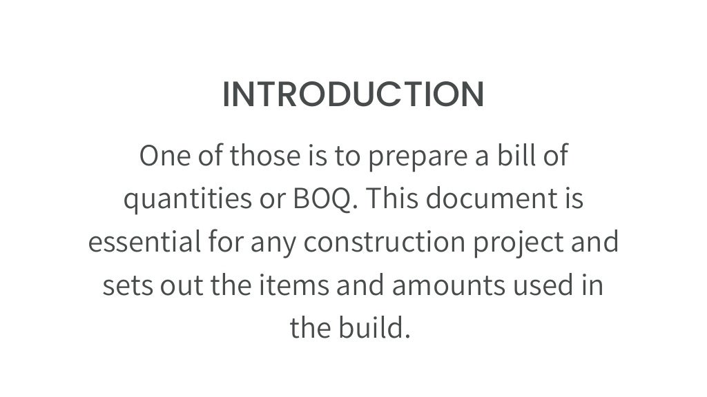 Preparing BOQBill Of Quantities for construction project PPT.pdf