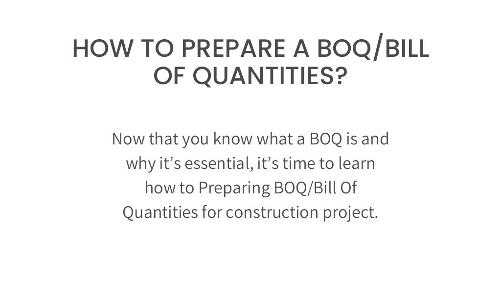 Preparing BOQBill Of Quantities for construction project PPT.pdf