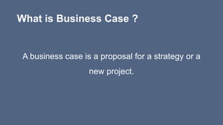 Business Plan vs Business Case | PPTX