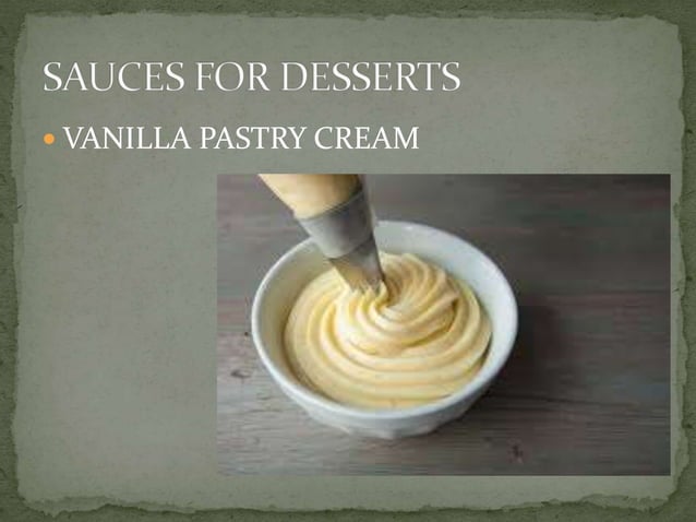 PREPARING DESSERTS.pptx | Desserts and Baking | Food & Drink