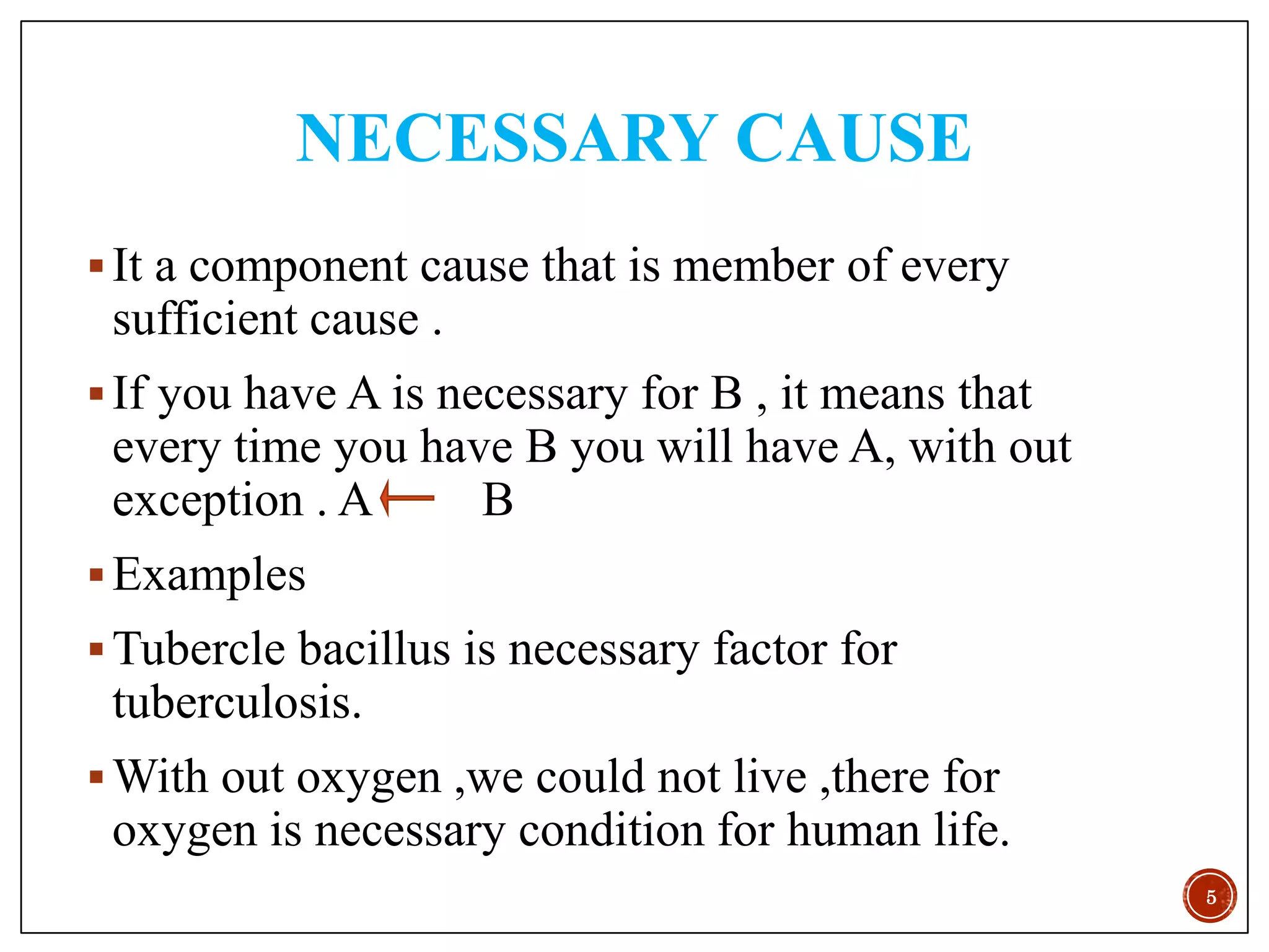 causation of disease | PPTX
