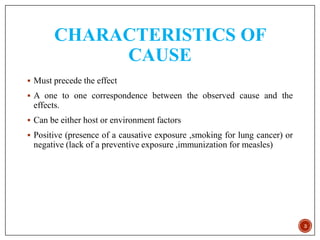 causation of disease | PPTX