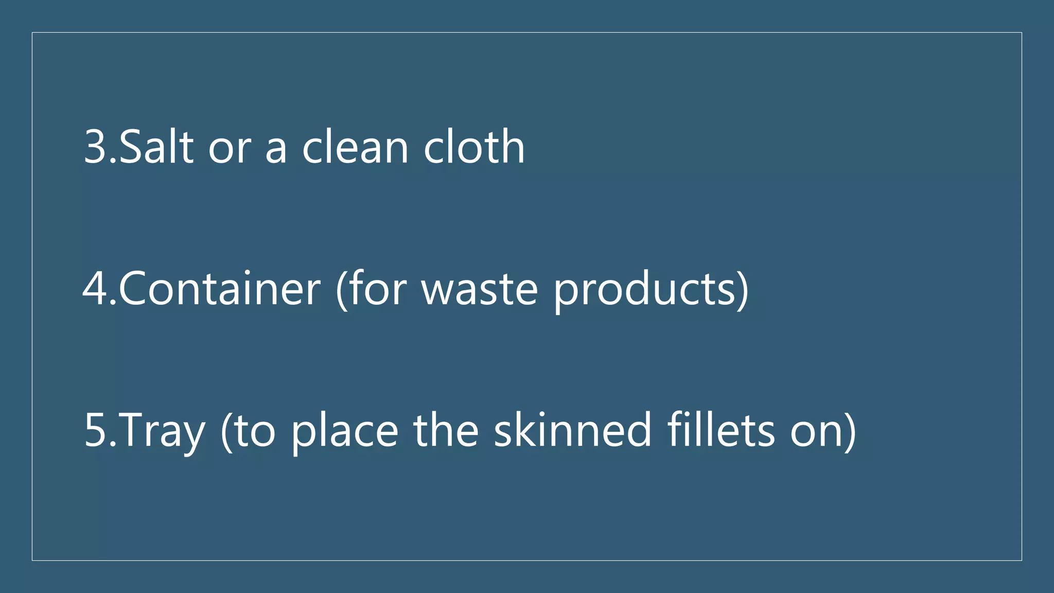 Preparing fish and shellfish | PPTX