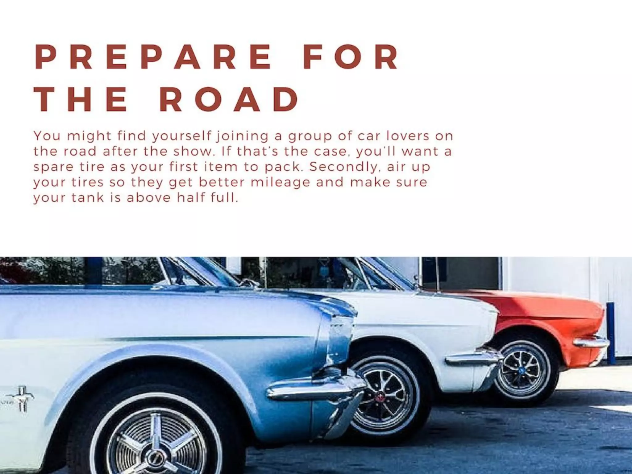 Preparing for a Car Show | PPT