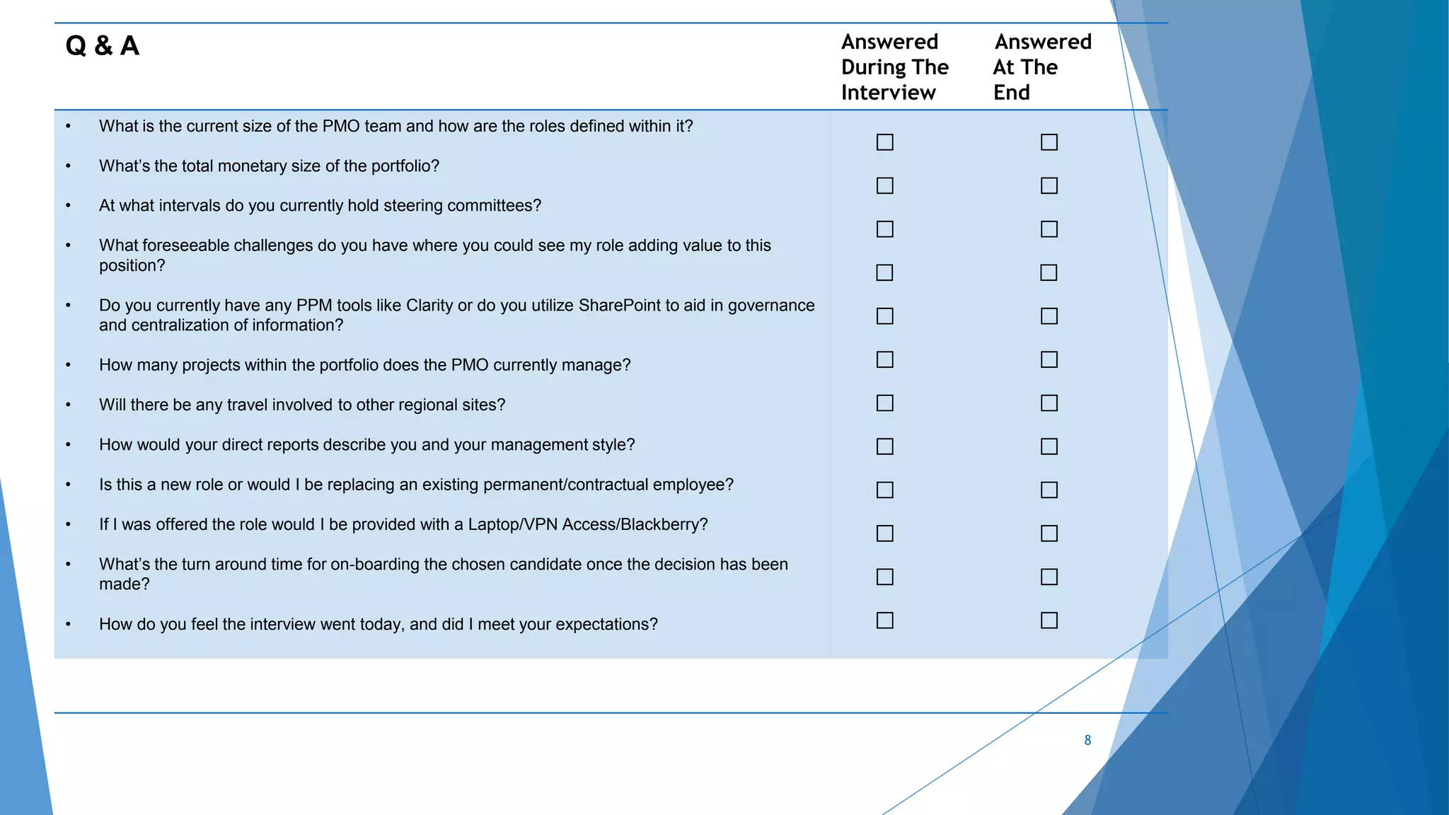 Preparing For A Competency Interview Template | PPTX | Resume Writing ...