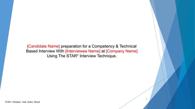 Preparing For A Competency Interview Template | PPTX | Resume Writing ...