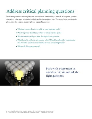 Preparing For a Master Data Management Implemenation | PDF | Databases ...