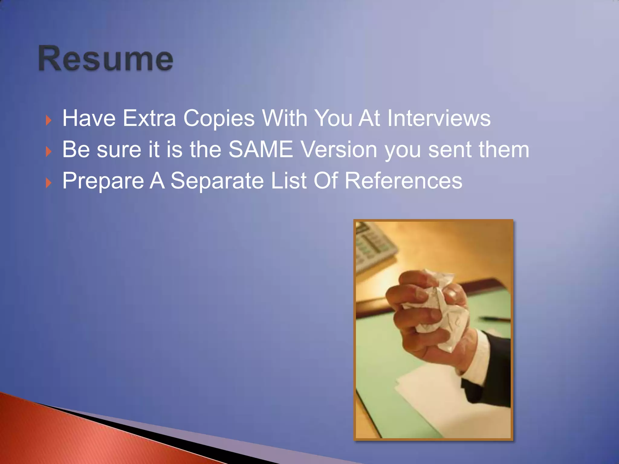 Preparing for an interview (2) | PPTX