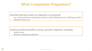 Preparing for Inspections in eTMF | PDF
