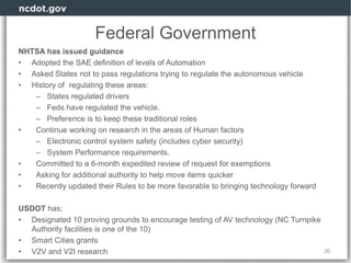 Preparing for Autonomous Vehicles Presentation | PPTX