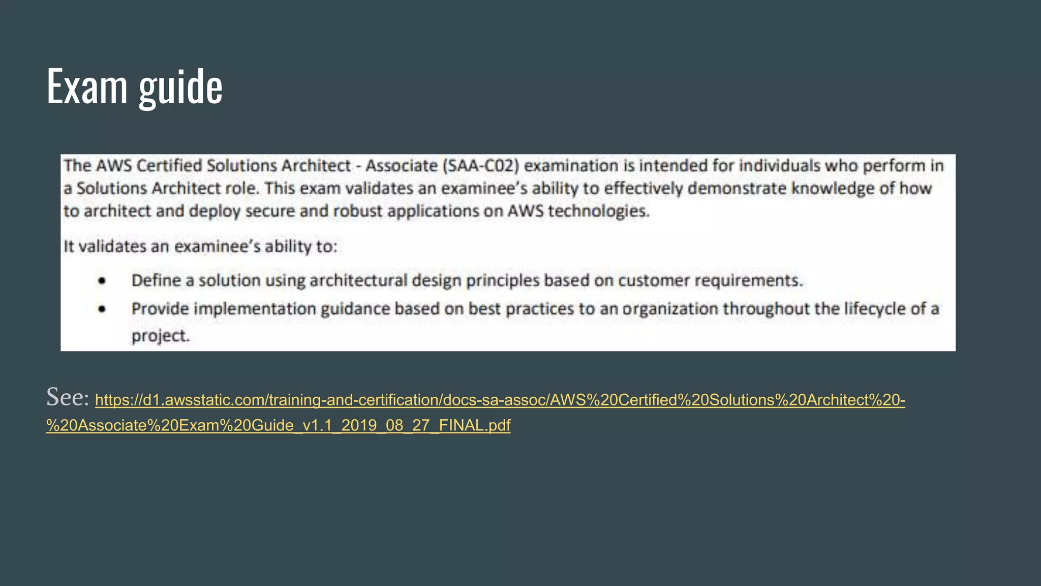 Preparing for AWS certified solutions architect associate exam (saa-c02 ... Preparing for AWS certified solutions architect associate exam (saa-c02 ...