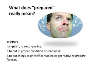 Preparing For Classm Ppt Ppt