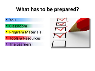 Preparing for classm ppt | PPT
