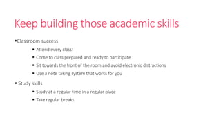 Preparing for College: Expectations vs. Reality | PPTX