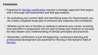 Preparing for DevOps Certification Self-Assessment and Skill Gap ...