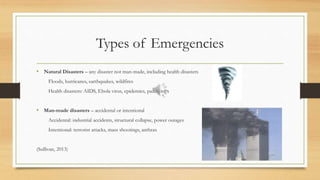 Preparing for emergencies | PPT