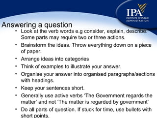 Preparing For Examsyear1 | PPT | Education