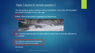 Preparing for GCSE Eng Lang/Lit | PPTX