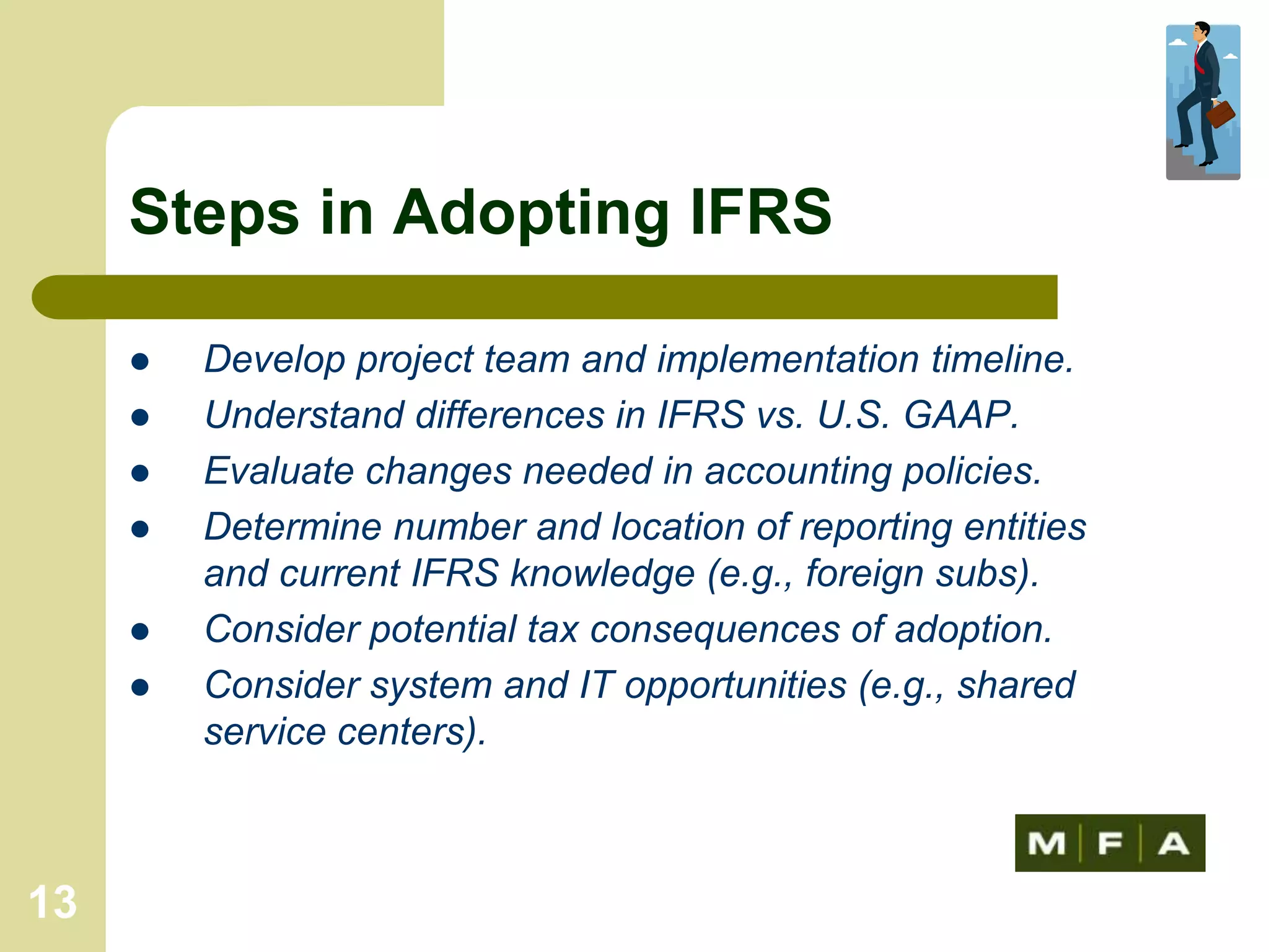 Preparing For IFRS - An Update | PPTX