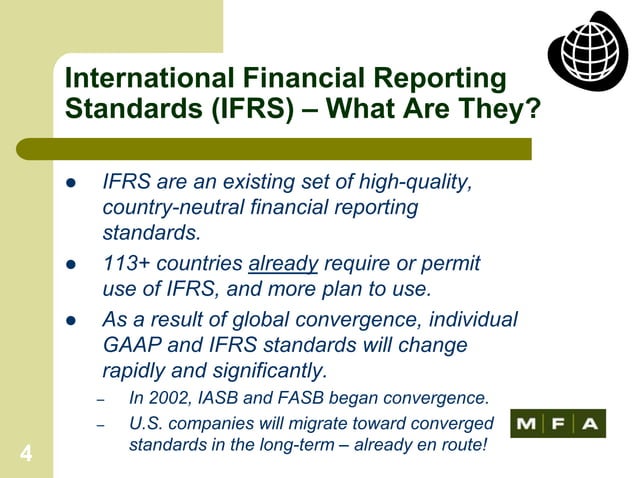 Preparing For IFRS - An Update | PPT