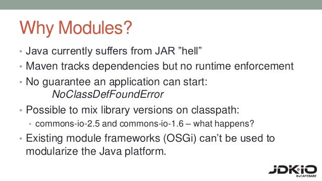 Preparing For Java 9 Modules Upload