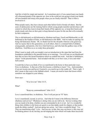 Preparing for marriage 3 | PDF